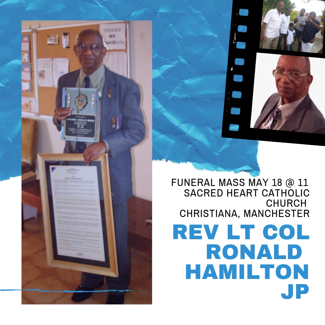 Ronald A. Hamilton – Rev Lt Col Ronald Hamilton's Tributes
